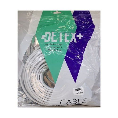 مشخصات، قیمت و خرید کابل شبکه DETEX CAT6 طول 30 متر | سیپاس